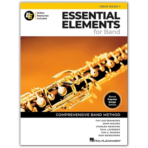 Hal Leonard Essential Elements for Band-Oboe Book 1 with EEi (revised ...