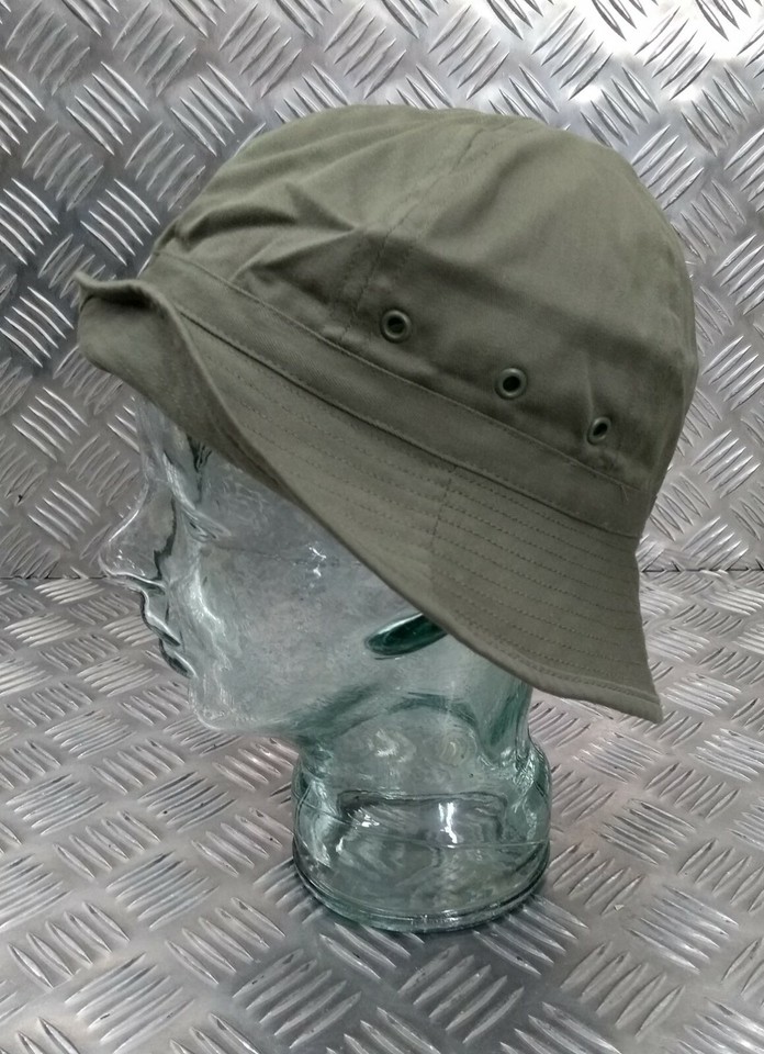 Genuine Military OD Olive Green Bucket Hat Army Boonie Bush hat Rave ...