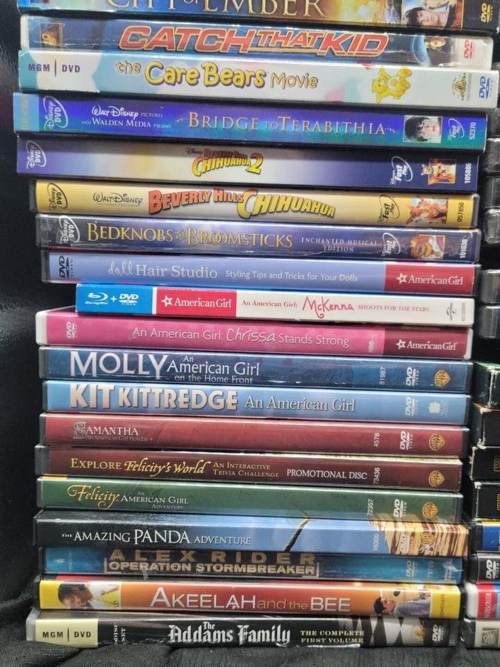 Kids & Family DVDs / G & PG Rated / Buy 3 & Get 2 FREE / PICK From 100 ...