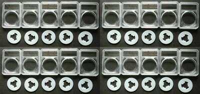 (20) Guardhouse Defender Dime Coin Display Slab Holder With Silicone ...