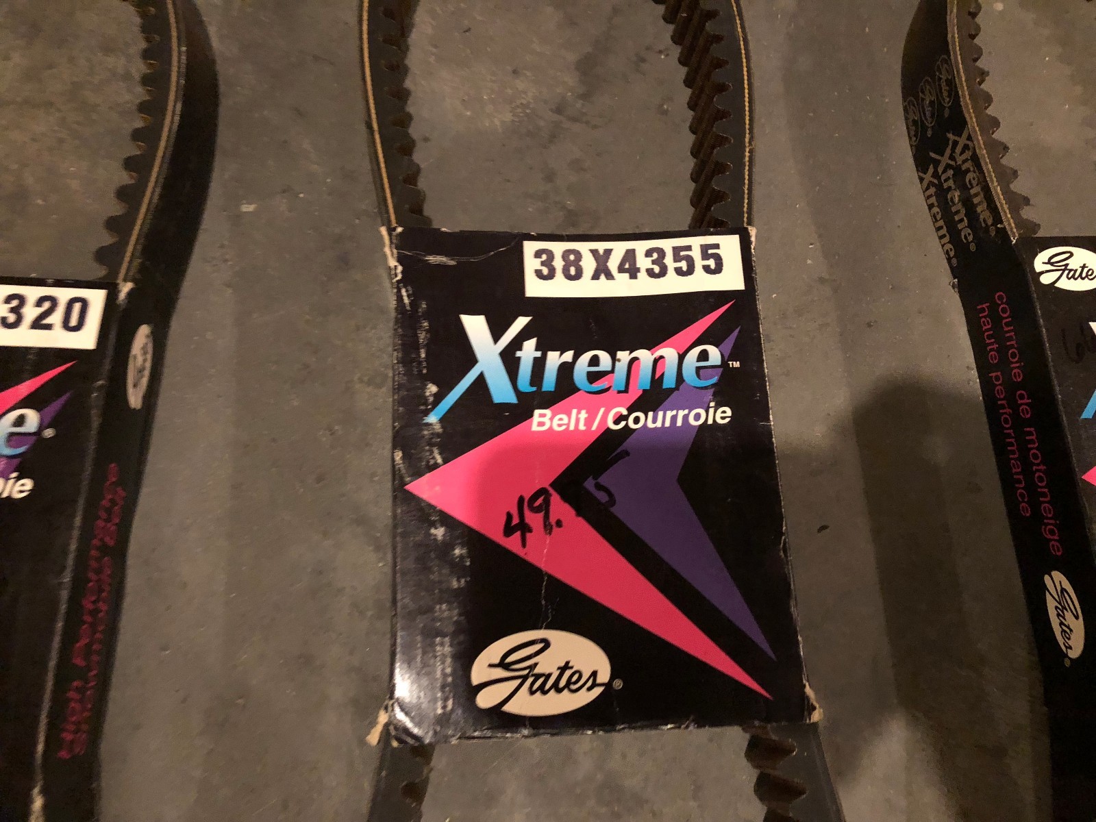 38X4355 GATES "XTREME" BELT | eBay