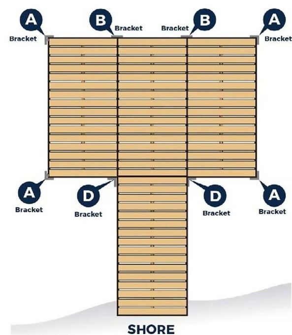 Tommy Docks Outside HEAVY DUTY CORNER Bracket TD-10001 A1 724785900002 ...