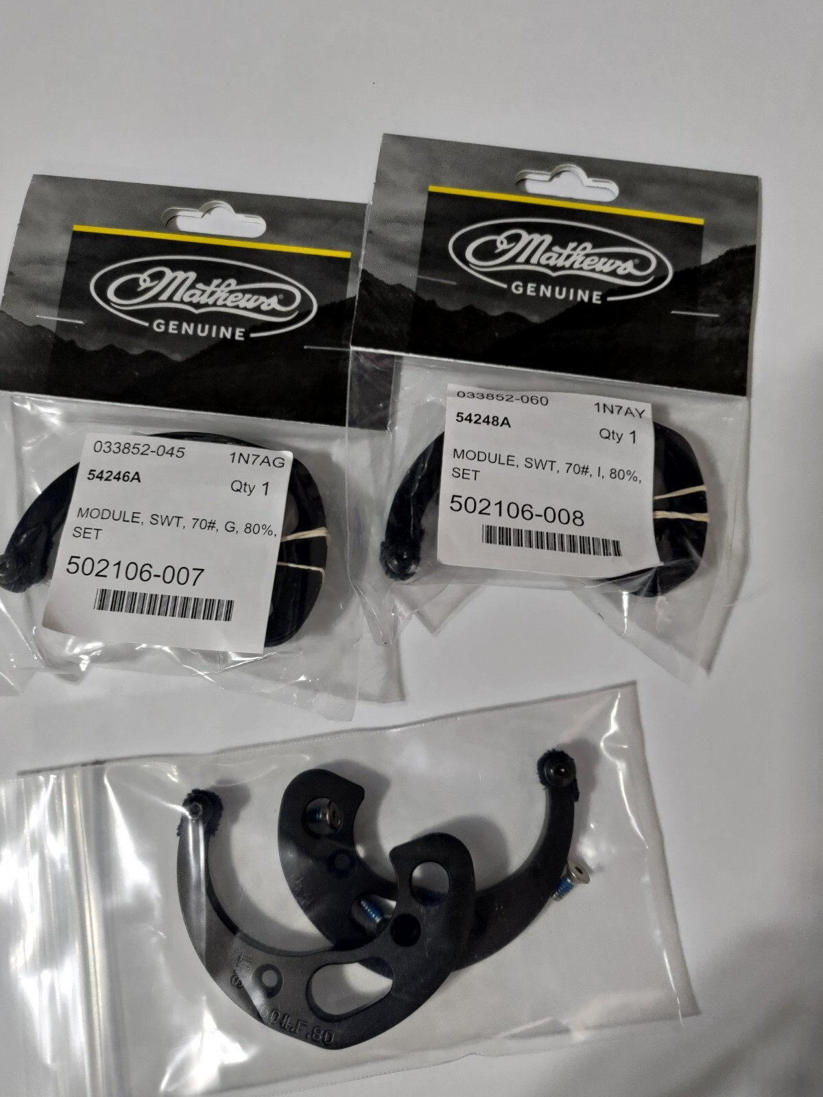 Mathews TITLE SWT MODULE SET G 70# 80% **for other size, check my listings | eBay