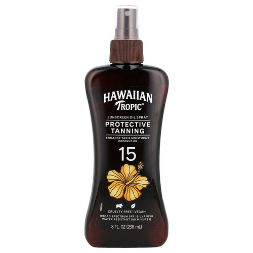 Protective Tanning, Sunscreen Oil Spray, SPF 15, 8 fl oz (236 ml) | eBay