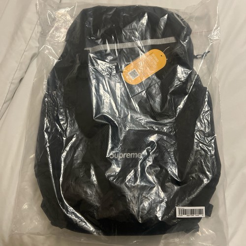 Supreme Backpack BLACK box logo- 24FW | eBay