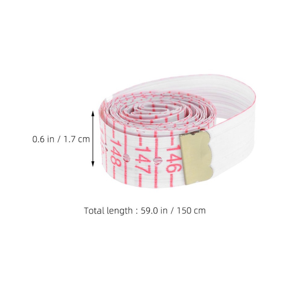 2 Pcs Tape Ruler Braille Learning Tactile Accessory Blind Measurement ...