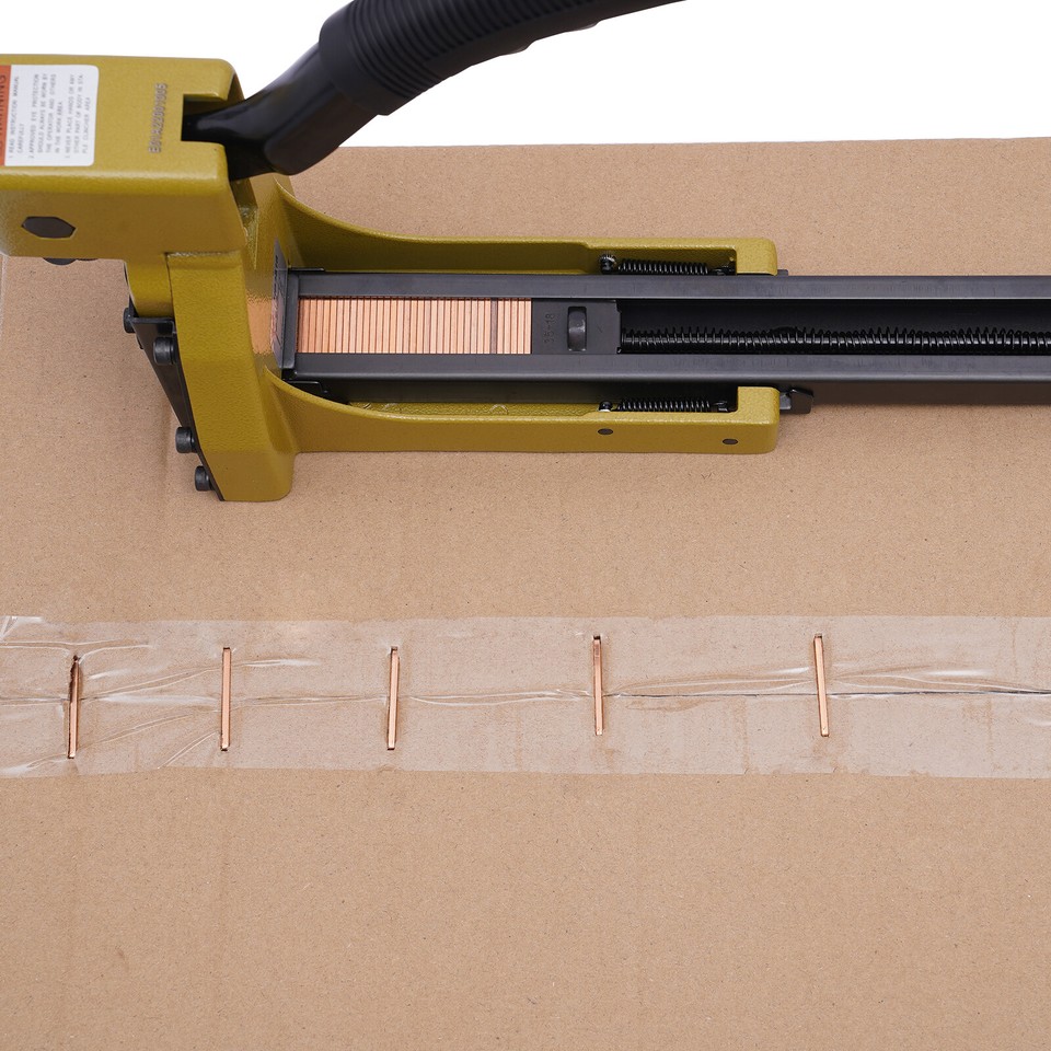 Carton Stapler w/100 Staples for Sealed Boxes ， Cartons ， Corrugated ...
