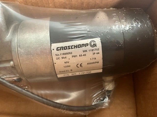 GROSCHOPP WK 1191702 ANGLED GEAR MOTOR TYPE E42 GEAR BOX 0013A NEW | eBay