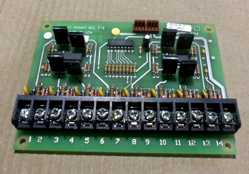 SILENT KNIGHT 5210 FIRE ALARM CIRCUIT BOARD CARD AK | eBay