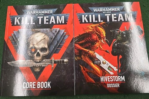 Warhammer 40k Kill Team Hivestorm Dossier & Core Book Rules RULEBOOK | eBay