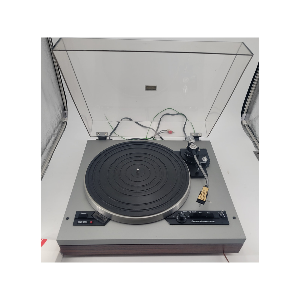 Garrard DD75 Direct Drive Manual Operation Single Play Turntable ...