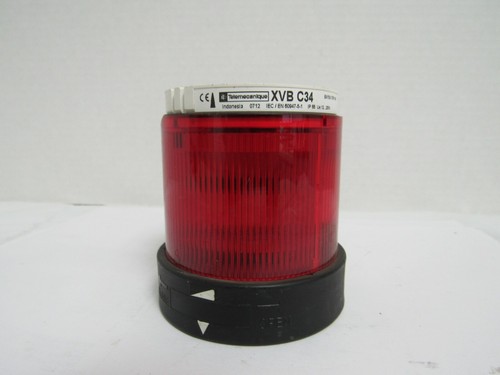 TELEMECANIQUE XVB C34 RED STEADY STACK LIGHT | eBay