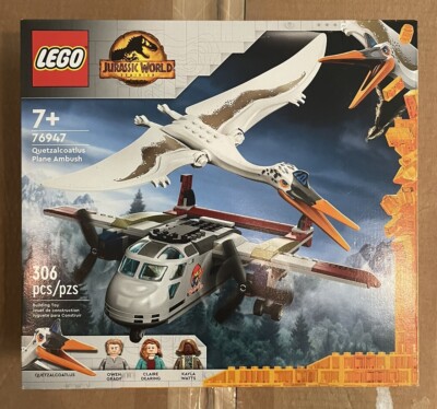 LEGO 76947: JURASSIC WORLD Dominion Quetzalcoatlus Plane Ambush NEW ...