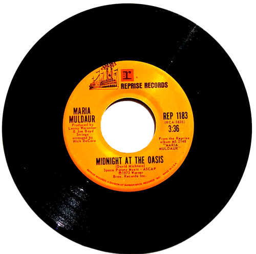 MARIA MULDAUR - Midnight At The Oasis / Any Old Time - Vinyl 45rpm 1973 ...