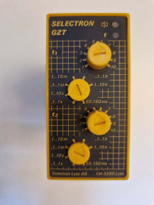SELECTRON GZT-30 Relay Time Module 220 240V 1.4A & Relay Base GZT30 | eBay