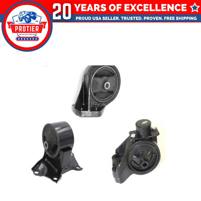 Engine Motor & Trans Mount 3PCS Set Compatible for 01-06 KIA Optima 2 ...