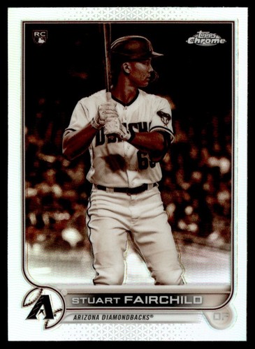2022 Topps Chrome Stuart FaiRChild Rookie Arizona Diamondbacks #156 | eBay