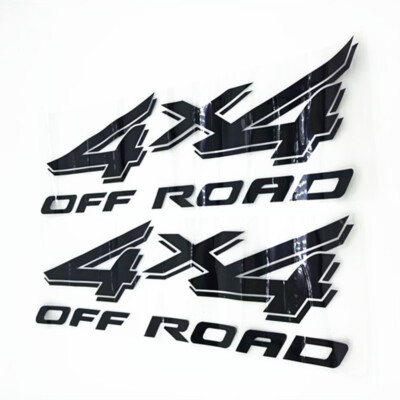 DIY Off Road Sticker Car Body Side Decoration Black Vinyl Decals ...