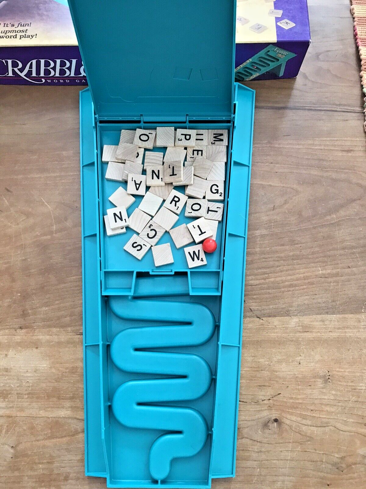 Scrabble Up Word Game Milton Bradley 1996 | eBay