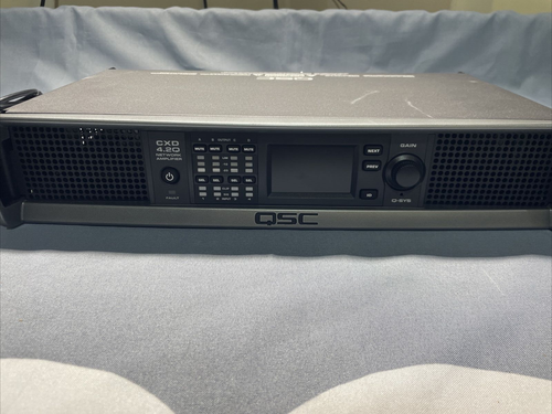 QSC CXD4.2Q 4 CHANNEL PROCESSING AMPLIFIER 400W | eBay