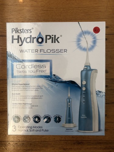 Piksters Hydropik Cordless Plaque Removal Gum Health Water Flosser ...