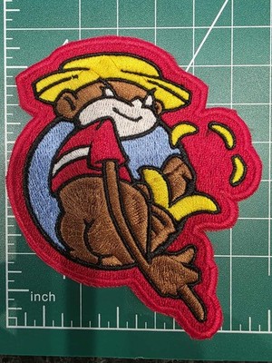 Johnny Chimpo 3.75" Iron /Sew On Embroidered Patch Super Troopers | eBay