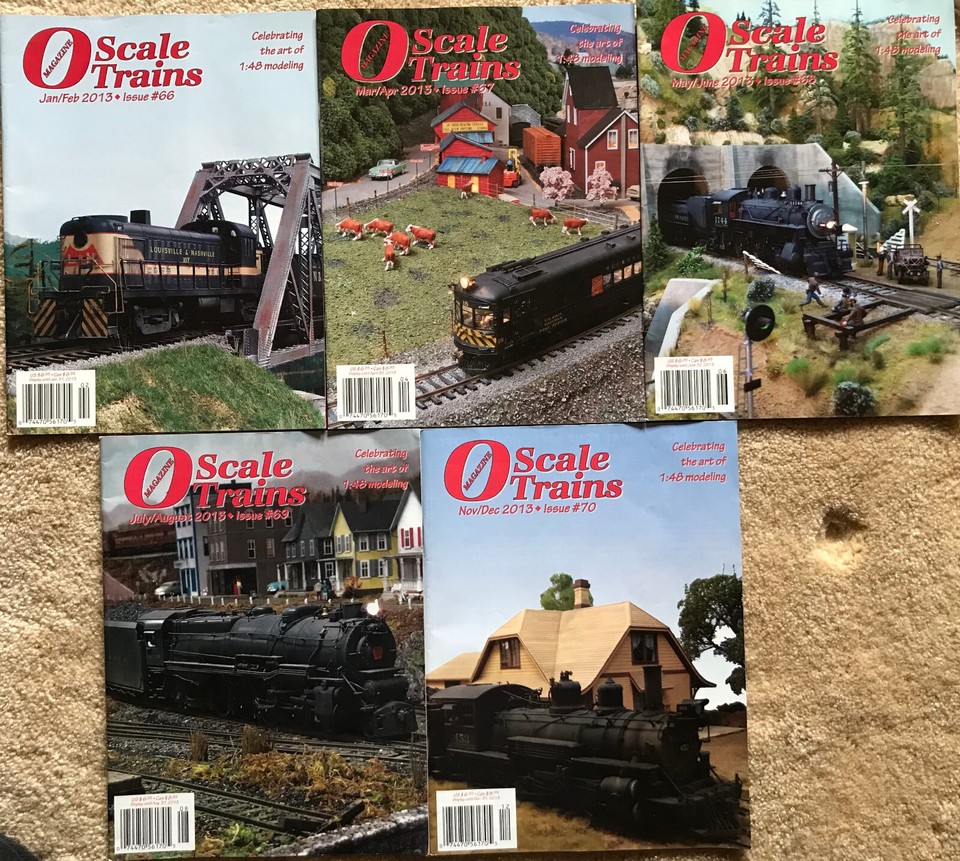 O scale trains magazine in year sets 2003-2023. Most are complete | eBay