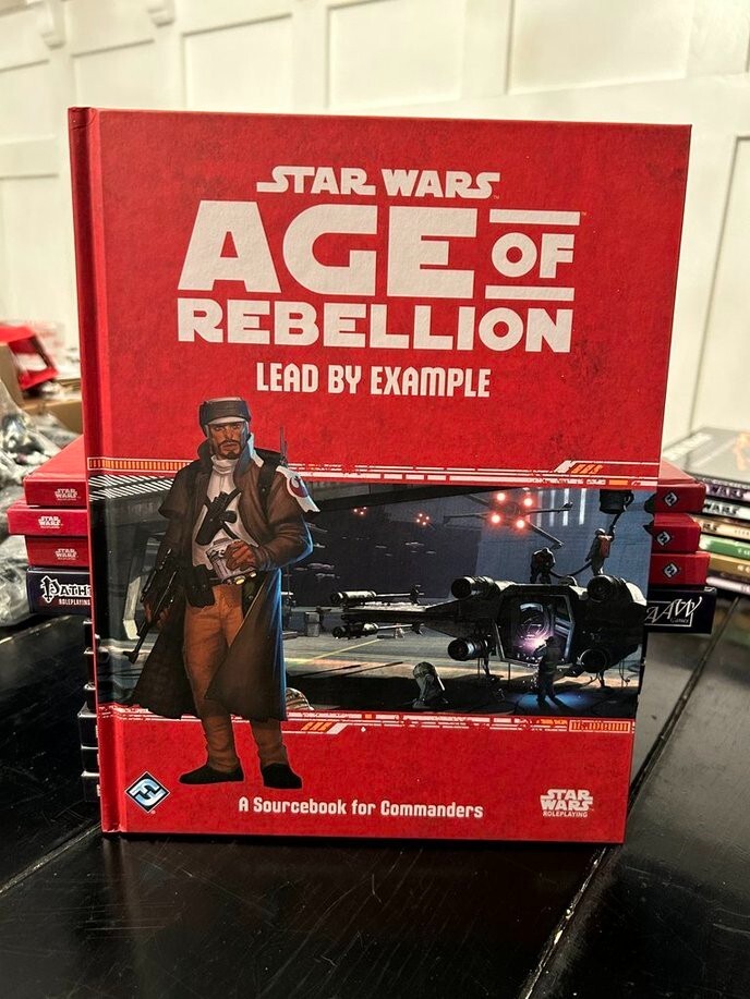 Fantasy Flight Games FFG Star Wars Age of Rebellion RPG Lead by Example ...