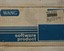 Vtg 1980s Retro Wang Computer Software Empty Box Advertising Logo FedEx ...