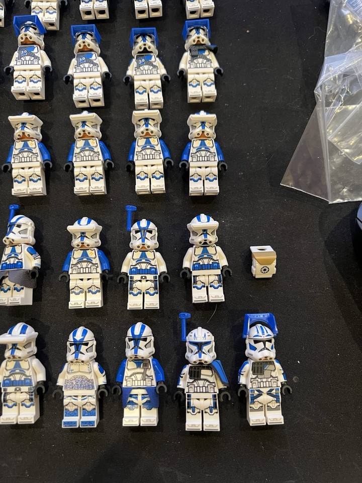 Lego 501st Army Lot X63 Clone Trooper Minifigures Star Wars | eBay