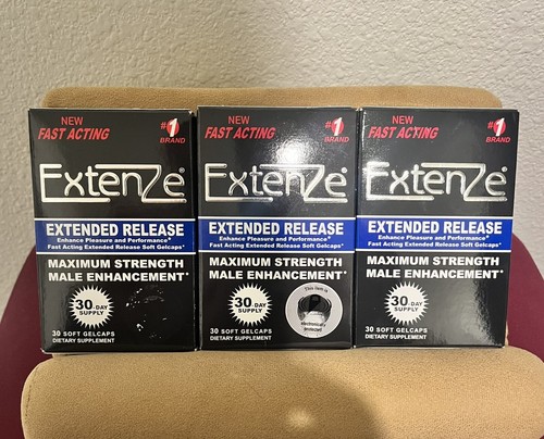 Extenze Extended Release Maximum Strength Male Enhancement - 30 Tablets ...