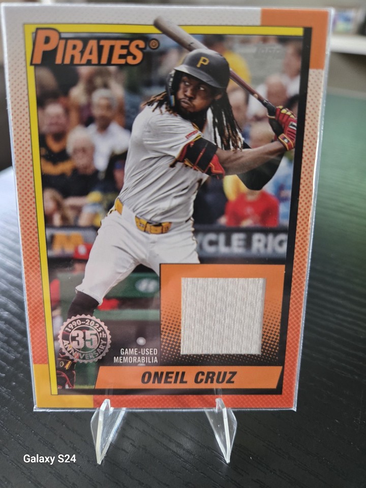 ONEIL CRUZ 2025 TOPPS BASEBALL RELIC | eBay