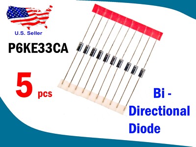 P6KE33CA Bi-Directional TVS Diode DO-204AC (5 pcs) - Free & Fast ...