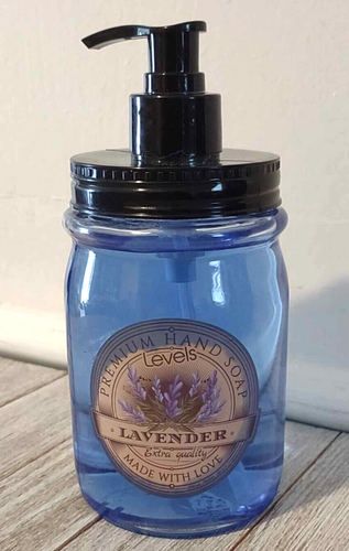 Levels Premium Lavender Extra Quality Hand Soap Made With Love 16.9 fl ...