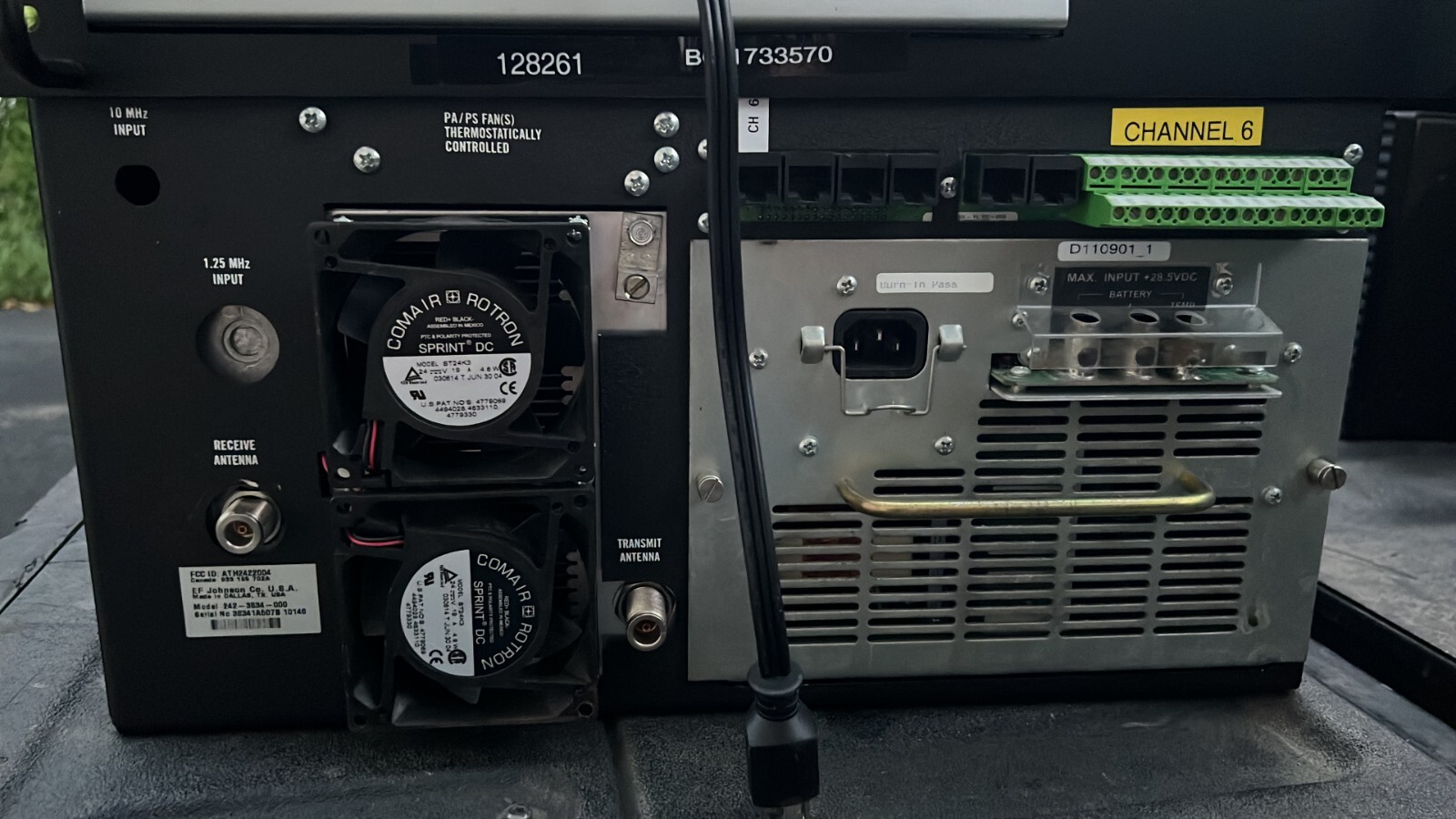 E.F. Johnson 3800 Repeater, Conventional IP25 and VoIP options VHF, UHF ...