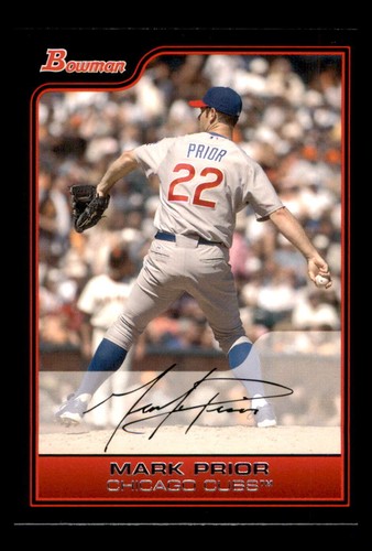 2006 Baseball Bowman Mark Prior Chicago Cubs #198 | eBay