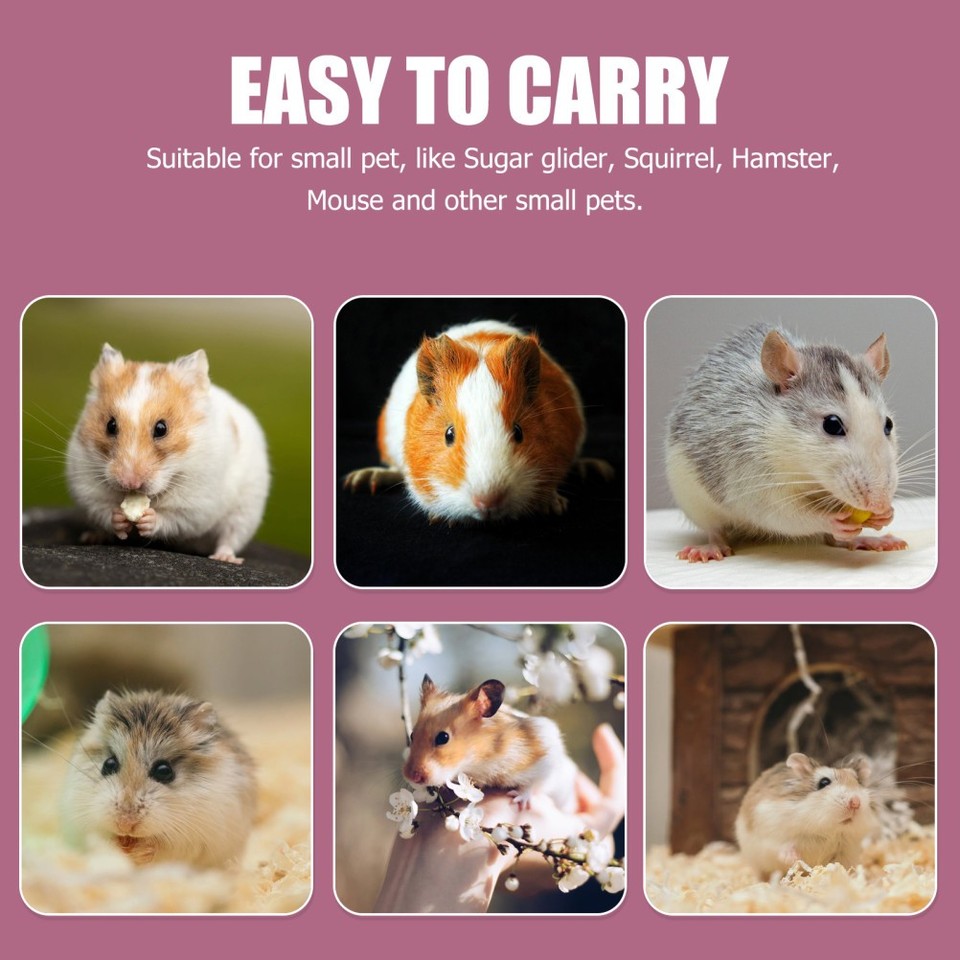 1PC Pet Bird Hamster Ferret Rat Squirrel Hammock Hanging Cage Nest Bed ...