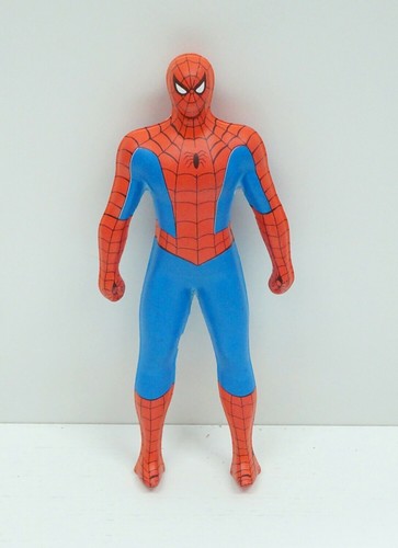 Spiderman Spider-Man. Marvel Comics. Action Figure in Plastica leggera. Cosme...