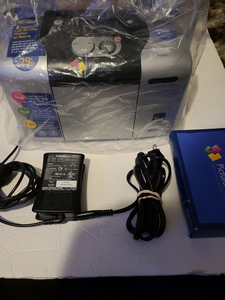 EPSON PICTUREMATE PERSONAL PHOTO LAB SNAP PM240 DIGITAL PHOTO INK JET ...