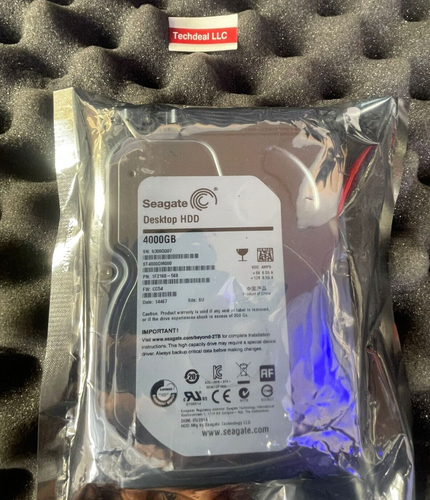 Seagate ST4000DM000 4TB SATA 6 Gb/s 64MB 5900 RPM Desktop HDD 3.5 inch ...