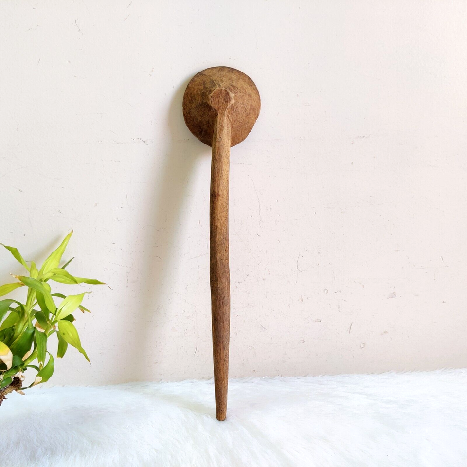 1930s Vintage Primitive Handmade Religious Wooden Spoon Collectibles ...