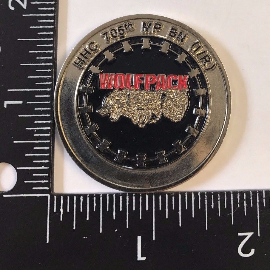 US Army HHC 705th Military Police Battalion Presented For Excellence ...