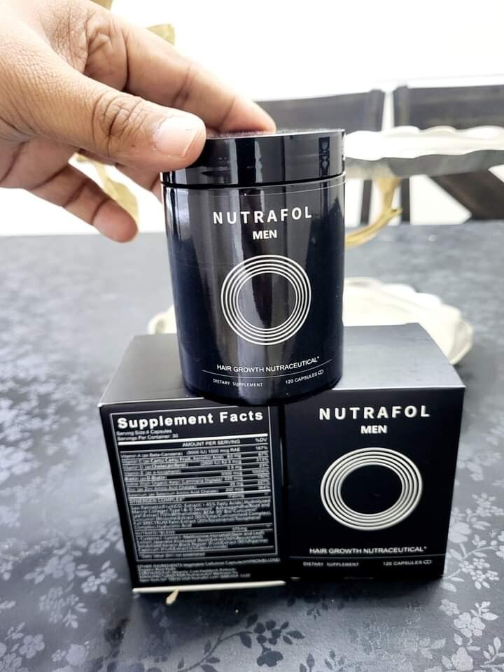 Pack Of 3 NUTRAFOL Men's Hair Growth Supplement 3 Boxes/Total 360 , EXP ...