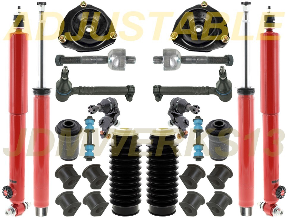 SUSPENSION REBUILD KIT KYB AGX 4 SHOCKS for TOYOTA TA27 RA27 RA29 ...