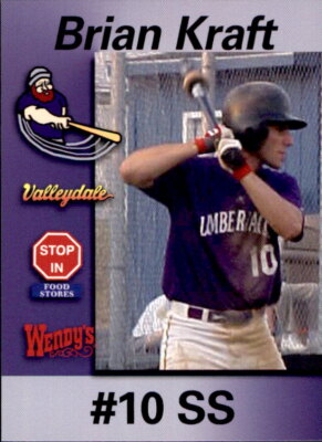 2002 Covington Lumberjacks Team Issue 10 Brian Kraft Gainesville ...