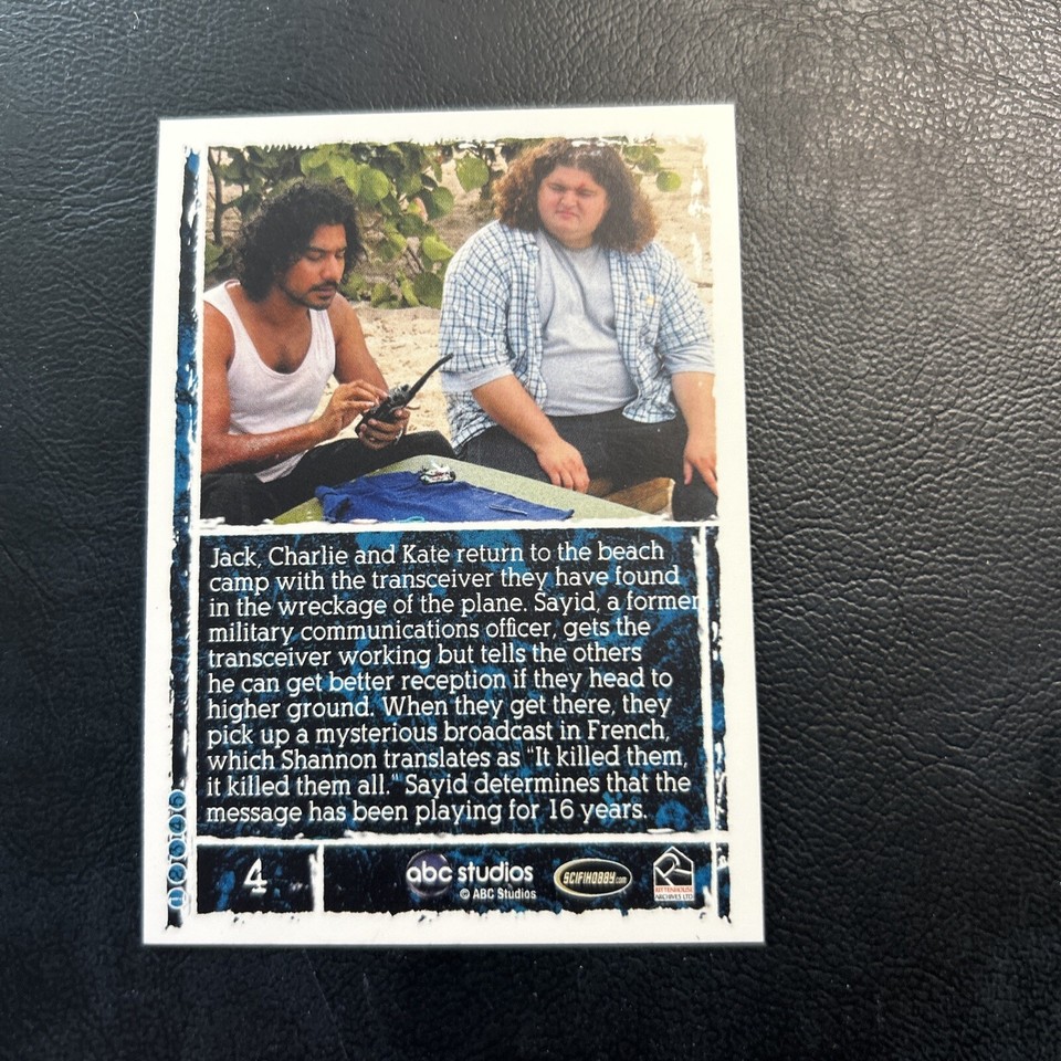J100c Lost Season 1 Thru 5 2010 #4 Charlie Kate Hugo Sayid Jack | eBay