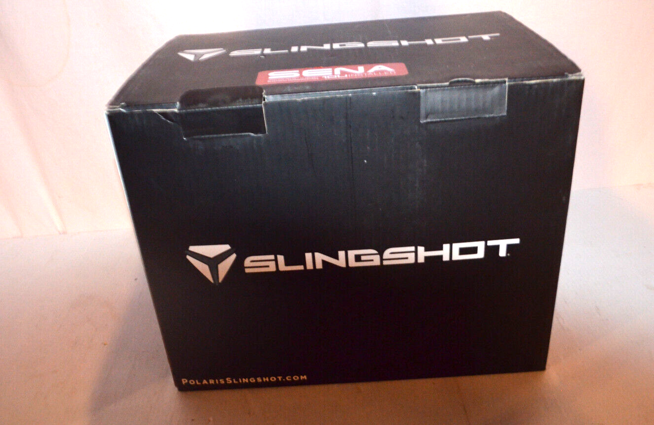 New Polaris Slingshot Helmet Carbon Fiber plus rare new Sena 10U ...
