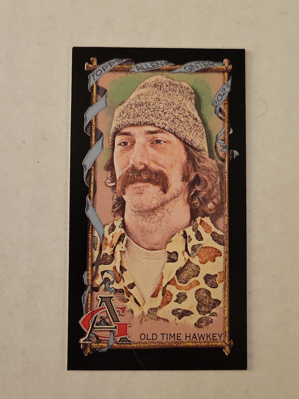2023 Topps Allen & Ginter Mini Black Border #256 Old Time Hawkey | eBay