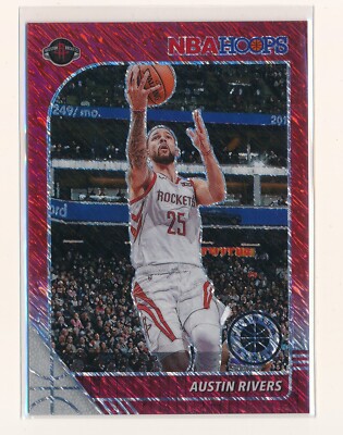 AUSTIN RIVERS 2019-20 HOOPS PREMIUM STOCK PRIZMS RED SHIMMER #72 63/88 ...