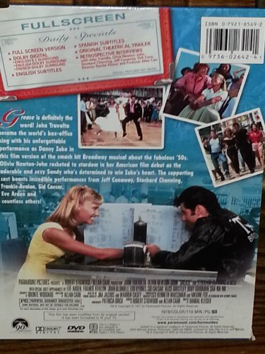 Grease (Full Screen Edition) [DVD] 97360264241 | eBay